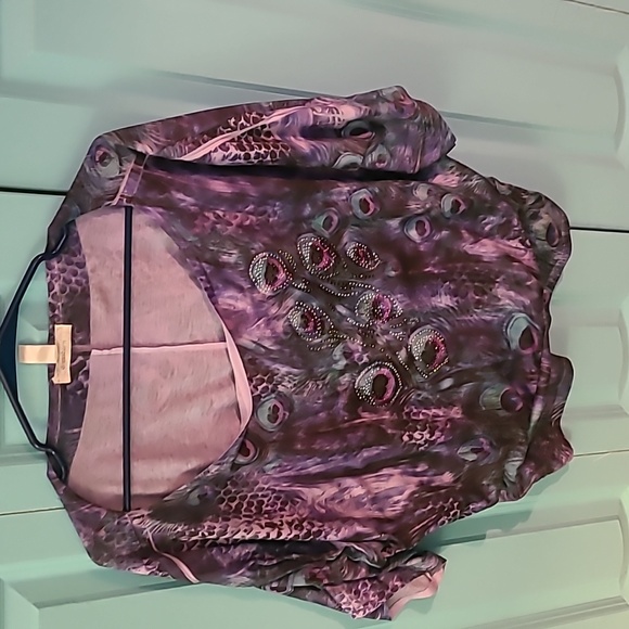 Dress Barn | Tops | Peacock Top | Poshmark